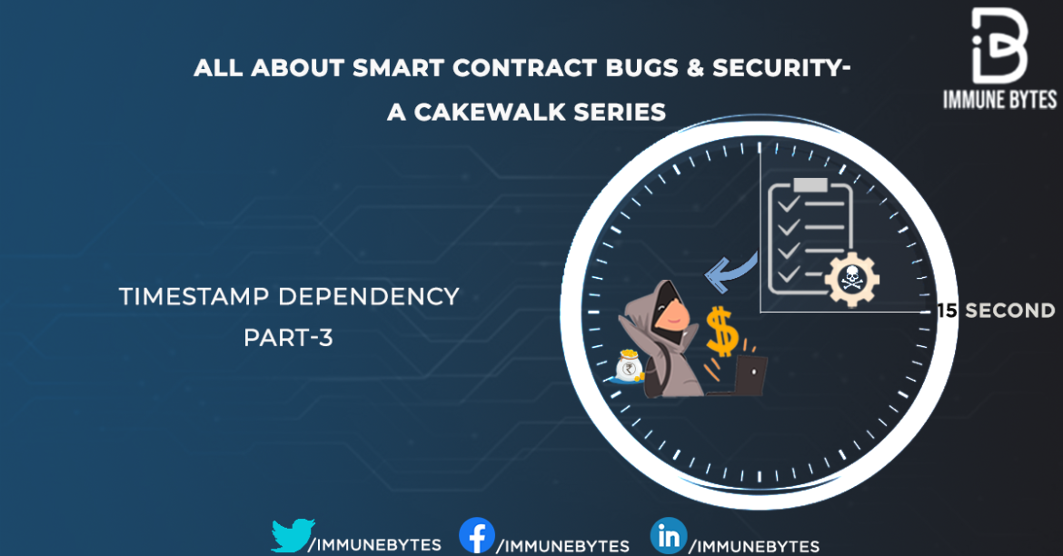 Time Dependency In Smart Contracts Immunebytes 7652