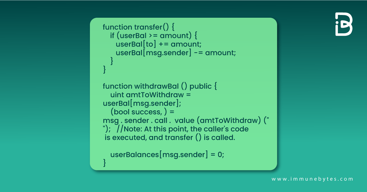 Reentrancy Attack: The Ultimate Step by Step Guide -ImmuneBytes