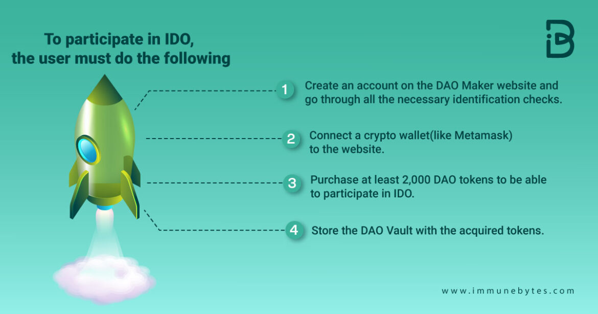 How to Launch a Web3 Project’s IDO on DAO Maker - ImmuneBytes