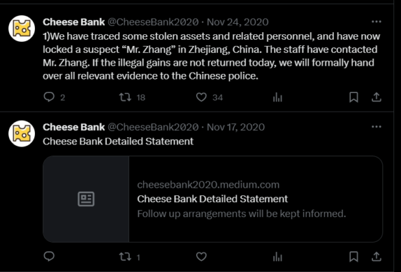 Cheese Bank Hackâ€”Nov 6, 2020â€”Detailed Analysis – ImmuneBytes