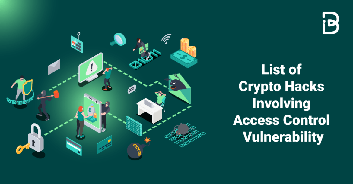 List of Crypto Hacks Involving Access Control Vulnerability – ImmuneBytes